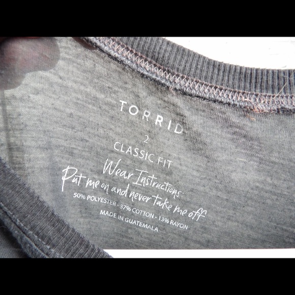 torrid | Tops | Torrid Classic Fit T | Poshmark